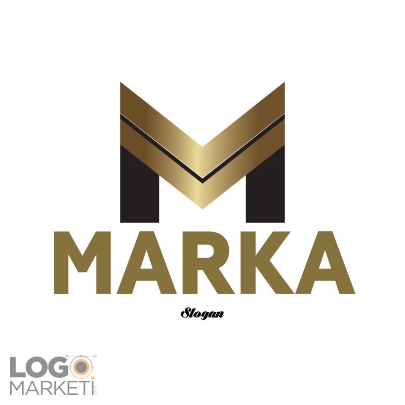 M Harfli Logo Tasarımı / LM0054
