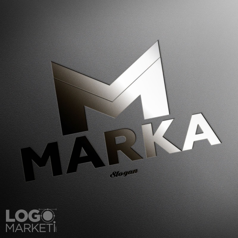 M Harfli Logo Tasarımı / LM0054
