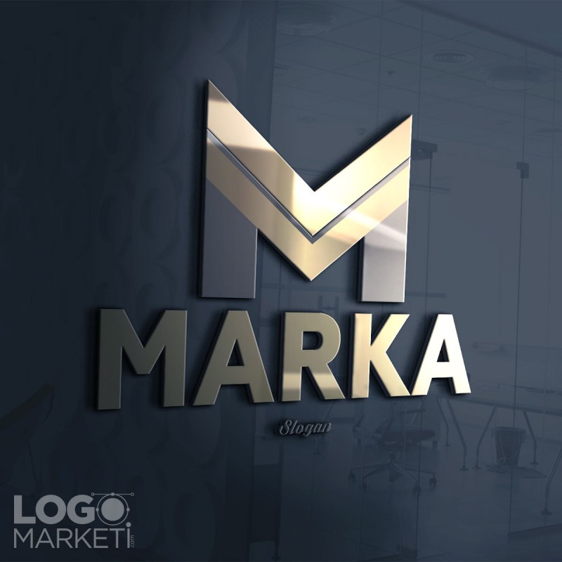 M Harfli Logo Tasarımı / LM0054