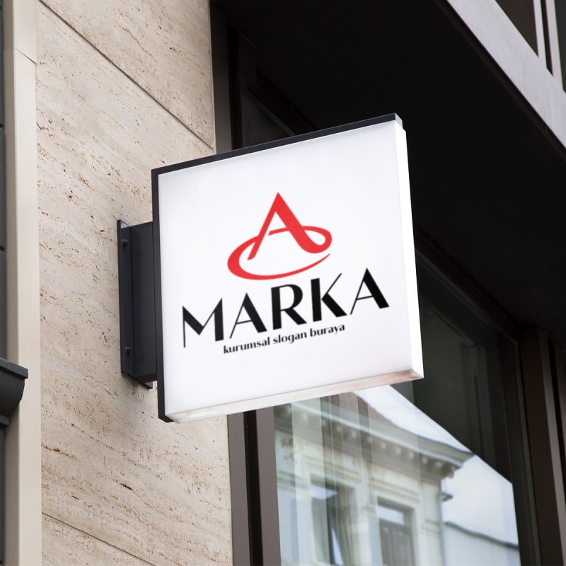 A Harfi Logo Tasarımı / LM0124